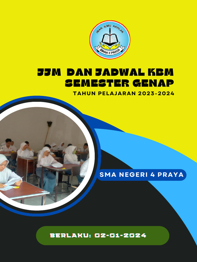 JJM Dan Jadwal KBM Semester Genap 2023-2024 | PDF