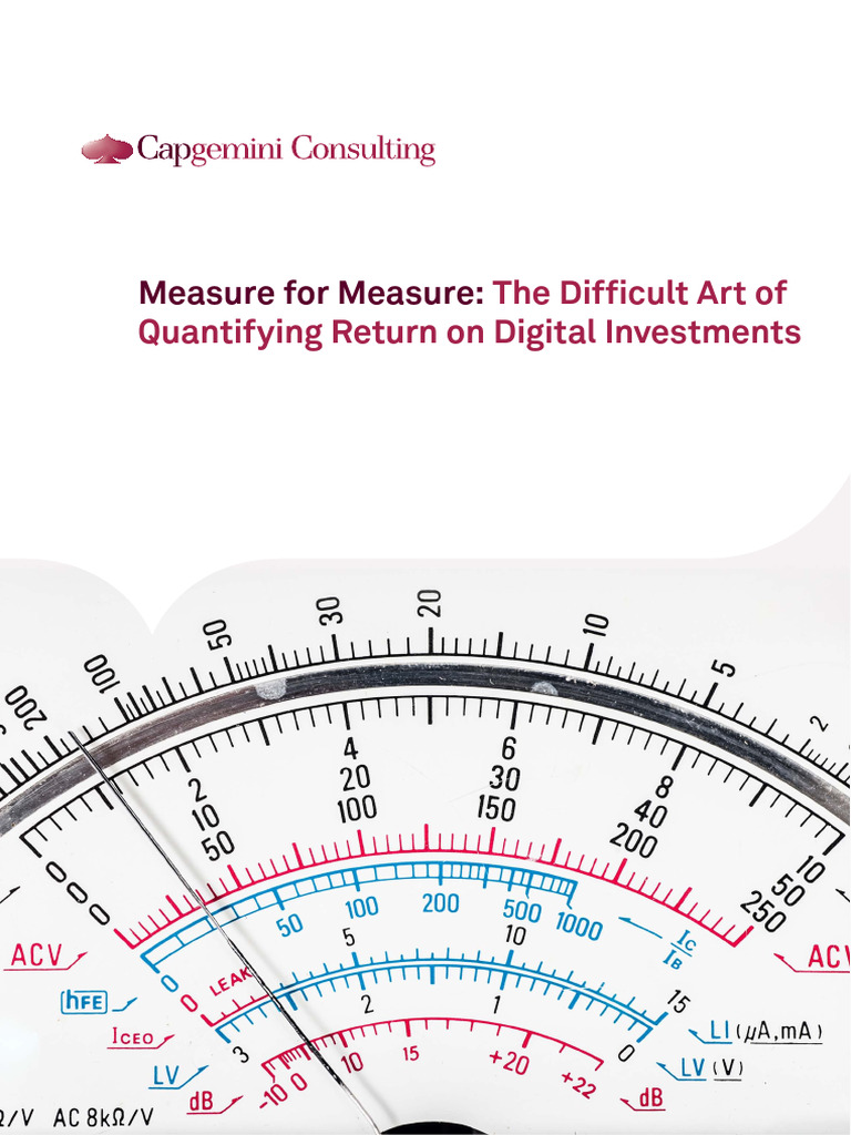 Measuring Digital Investments | PDF | Business | Finance & Money Management