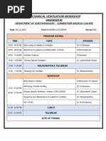 Daily Ventilator Maintenance Checklist | PDF