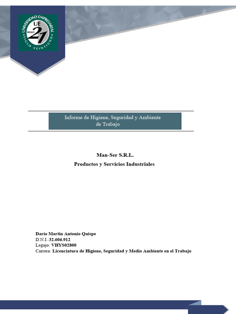Informe de Hys | PDF