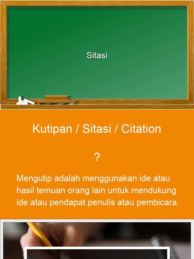 Panduan Sitasi Penelitian Kualitatif | PDF