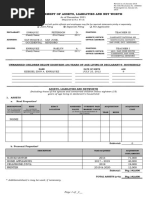 2024 SALN Form Instructions and Sample | PDF