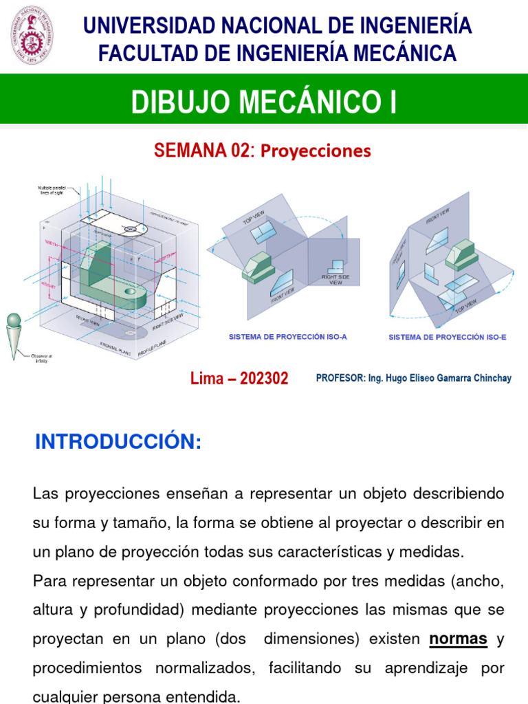 SEM 02 - PROYECCIONES - 202302 | PDF