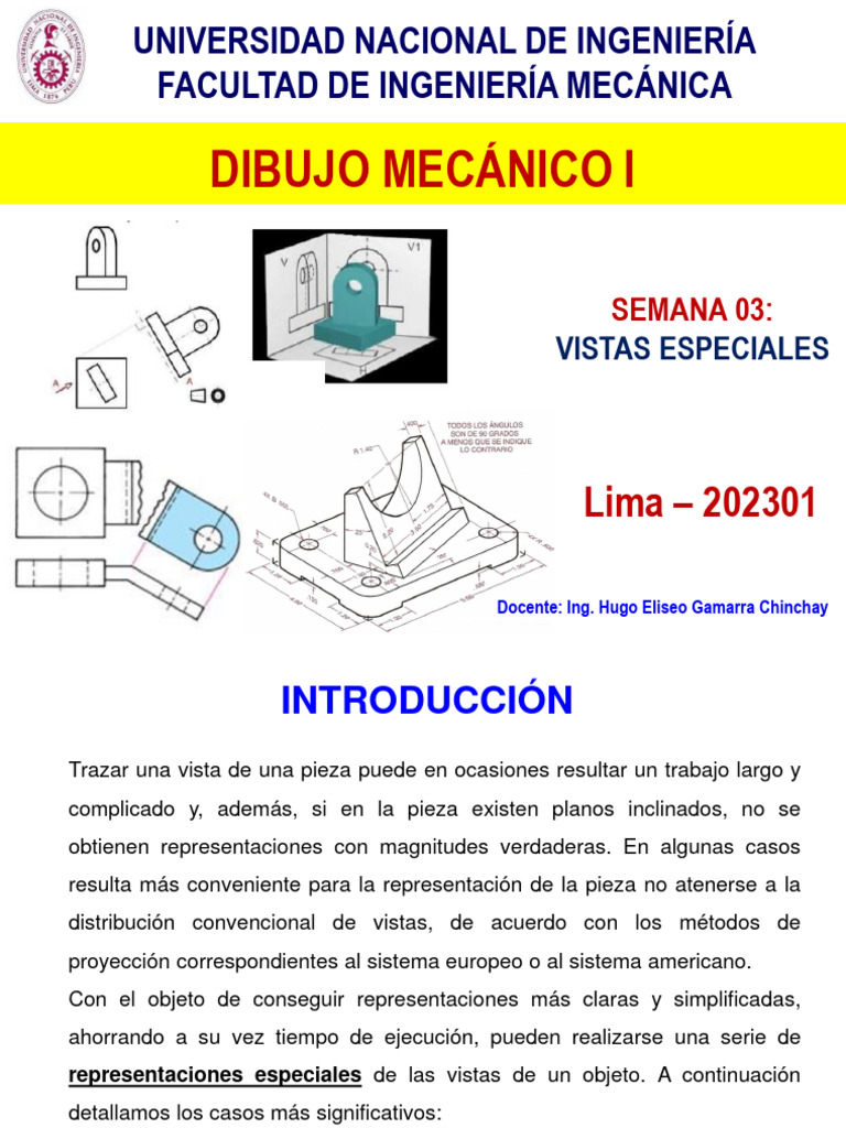 Vistas Especiales e Interrumpidas en Dibujo | PDF | Geometría