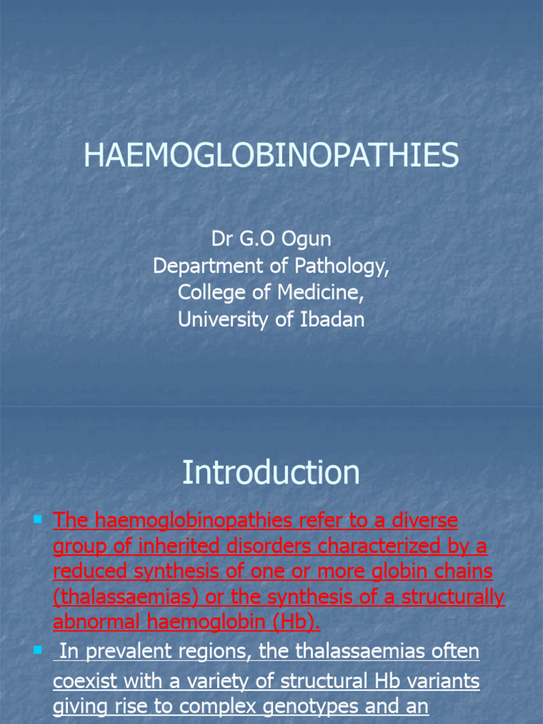 Haemoglobinopathies 2 | PDF | Endothelium | Immunology