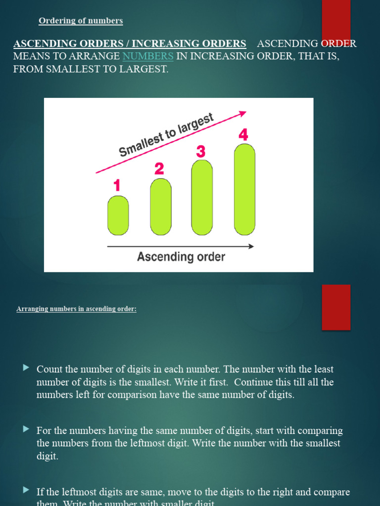 G7 Math Q1 - Week 8-Decreasing and Increasing of Numbers | PDF