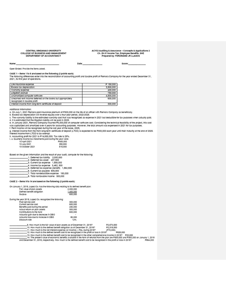 Activity 4 Ch293031 Drill With Answer Key | PDF | Stocks | Expense
