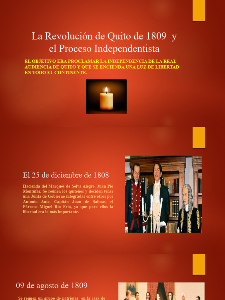 La Revolución de Quito de 1809 y El | PDF | Historia