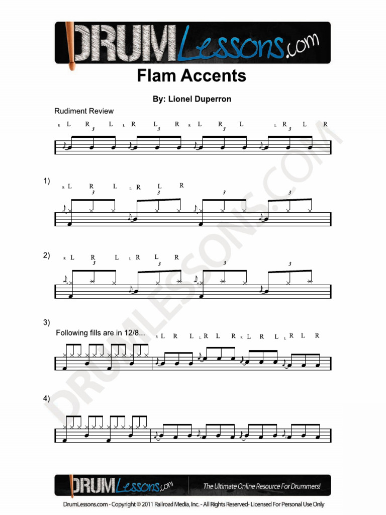 Flam Accents | PDF
