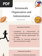 Effective School Intramural Programs | PDF | Teachers | Leadership