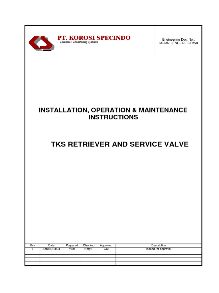 Ks MNL Eng 02 02 (Retriever Tks R) | PDF