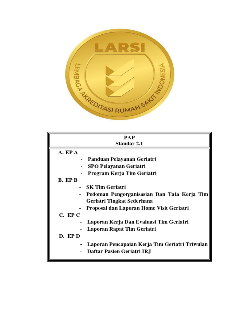 PAP Standar 2.1 A. Ep A | PDF