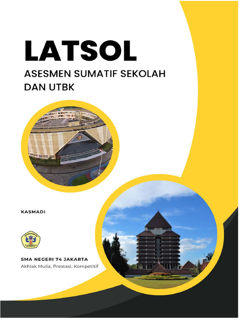 Latsol Asesmen Sumatif Sekolah Dan Utbk Ekonomi 2023 | PDF
