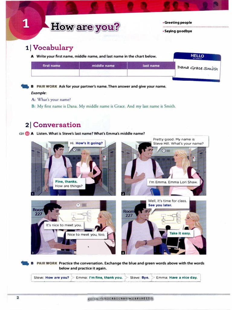 Unit 1 - SB | PDF