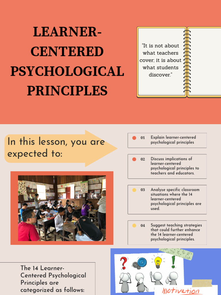 Learner Centered Psychological Principles 1 | PDF