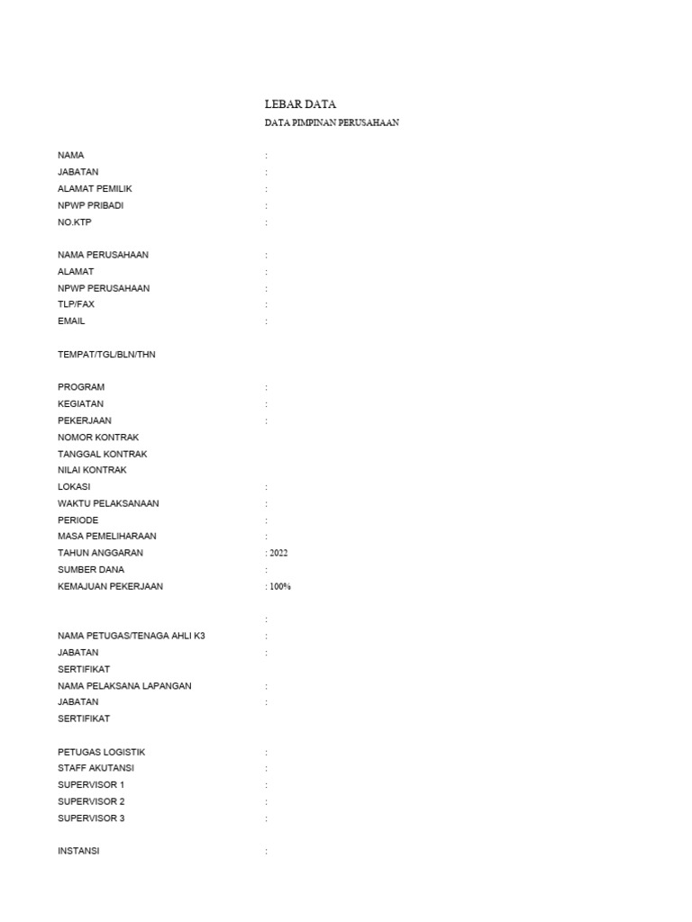 Format RMPK File Excel | PDF | Seni | Teknologi & Rekayasa