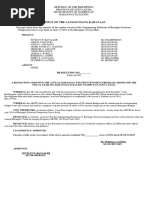 SK Resolution | PDF | Philippines | Government