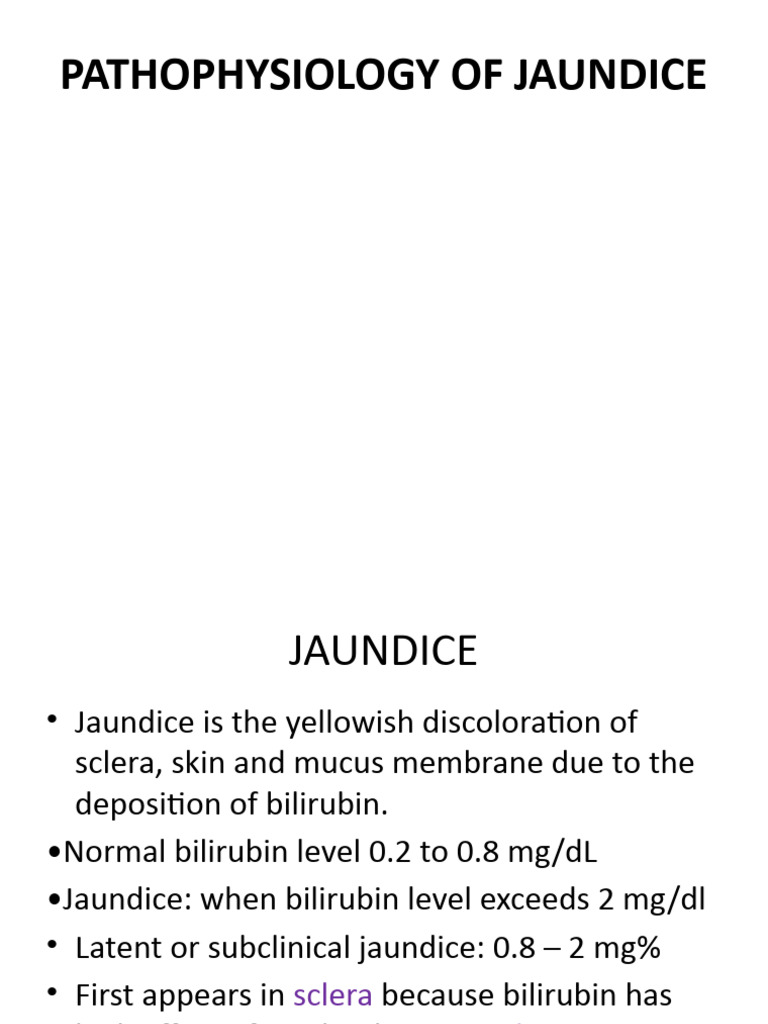 jaundice | PDF | Medical Specialties | Gastroenterology