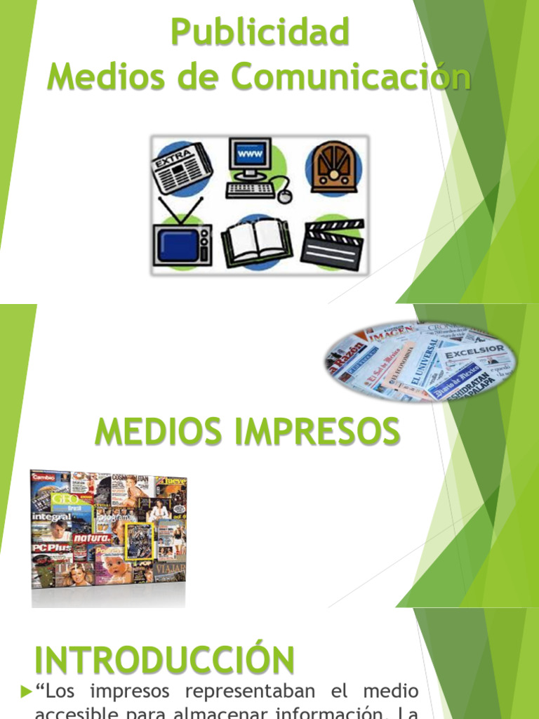 Historia y Estructura de Medios Impresos | PDF | Televisión | Película 3 D