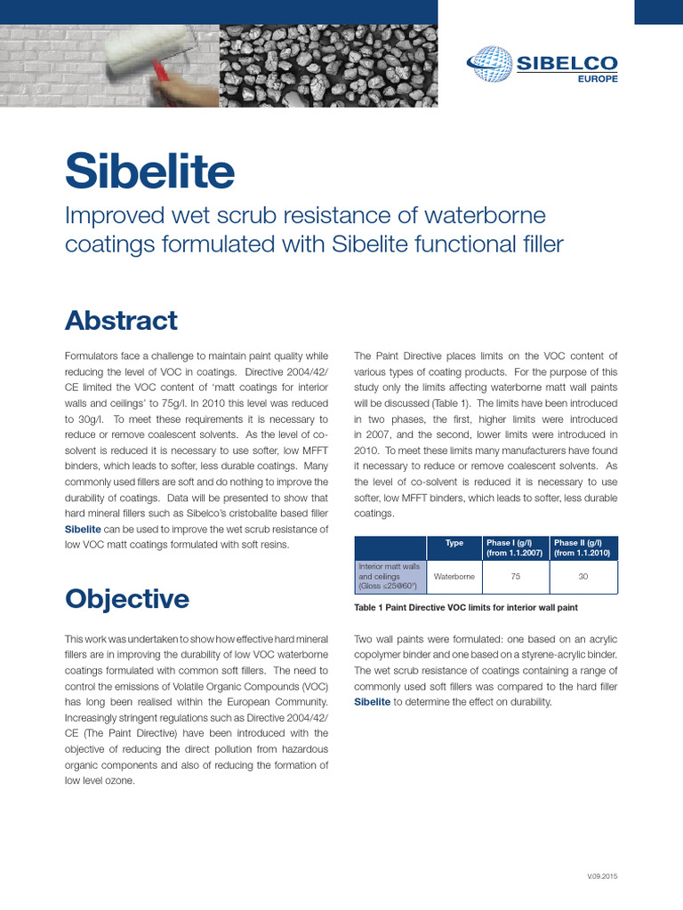 Sibelite-scrub-resistance | PDF