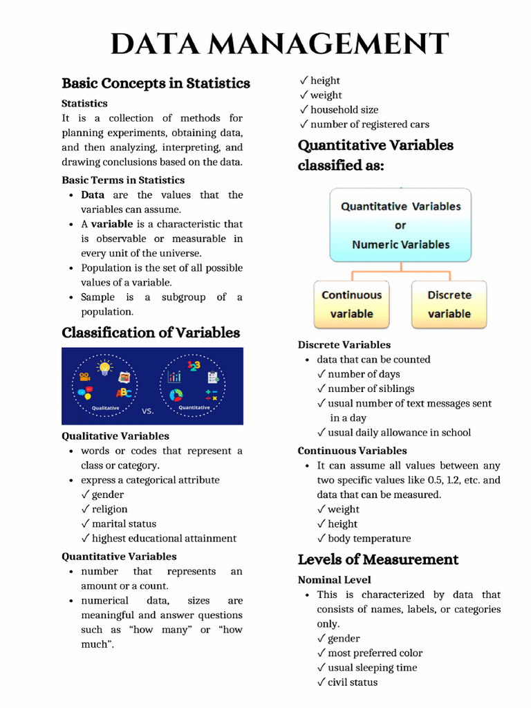 Front, Data Management | PDF