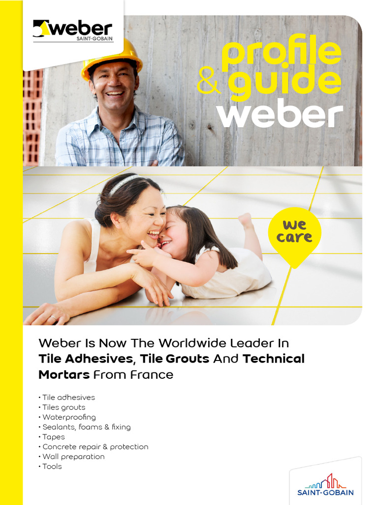 Weber - Profile & Guide EN 2020 | PDF | Tile | Adhesive