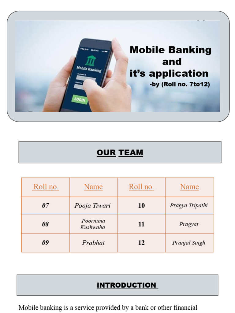 Final DT | PDF | Banks | Mobile App