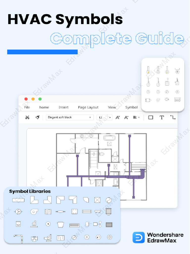 HVAC Symbols Guide | EdrawMax | PDF