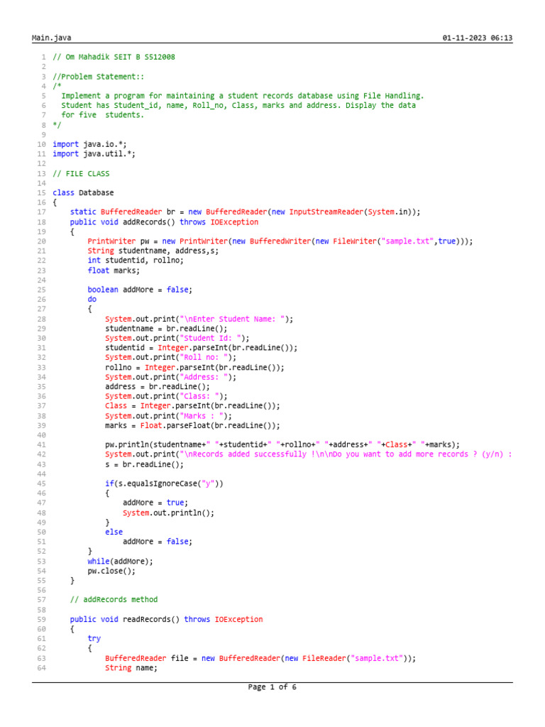 Import Import: "Sample - TXT" | PDF