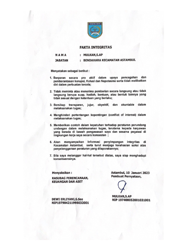 PK 2023 - Mulkan | PDF