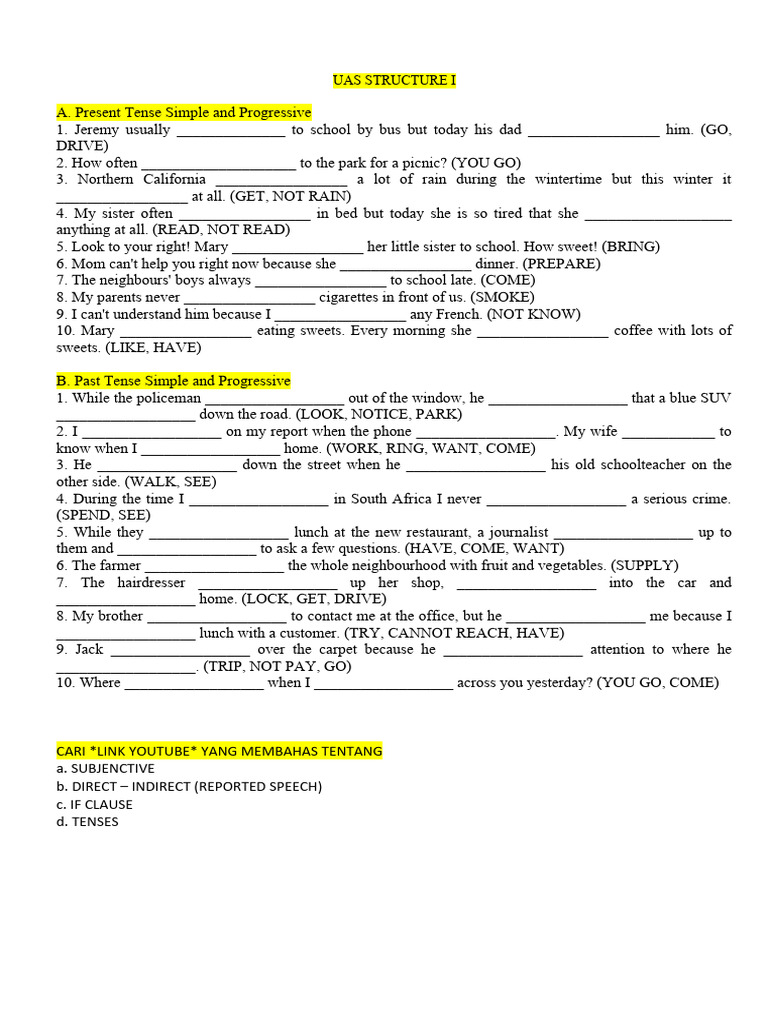 Uas Structure I | PDF