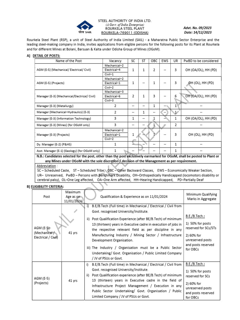 Full Advt 09 - 2023 | PDF
