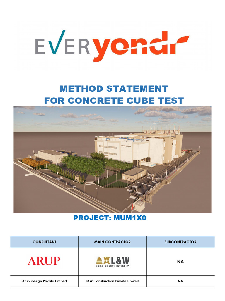 Concrete Cube Test | PDF | Concrete | Quality Assurance