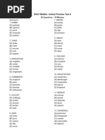Psat Vocab 1 | PDF