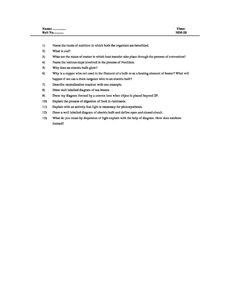 8 Class Sampl Pdf