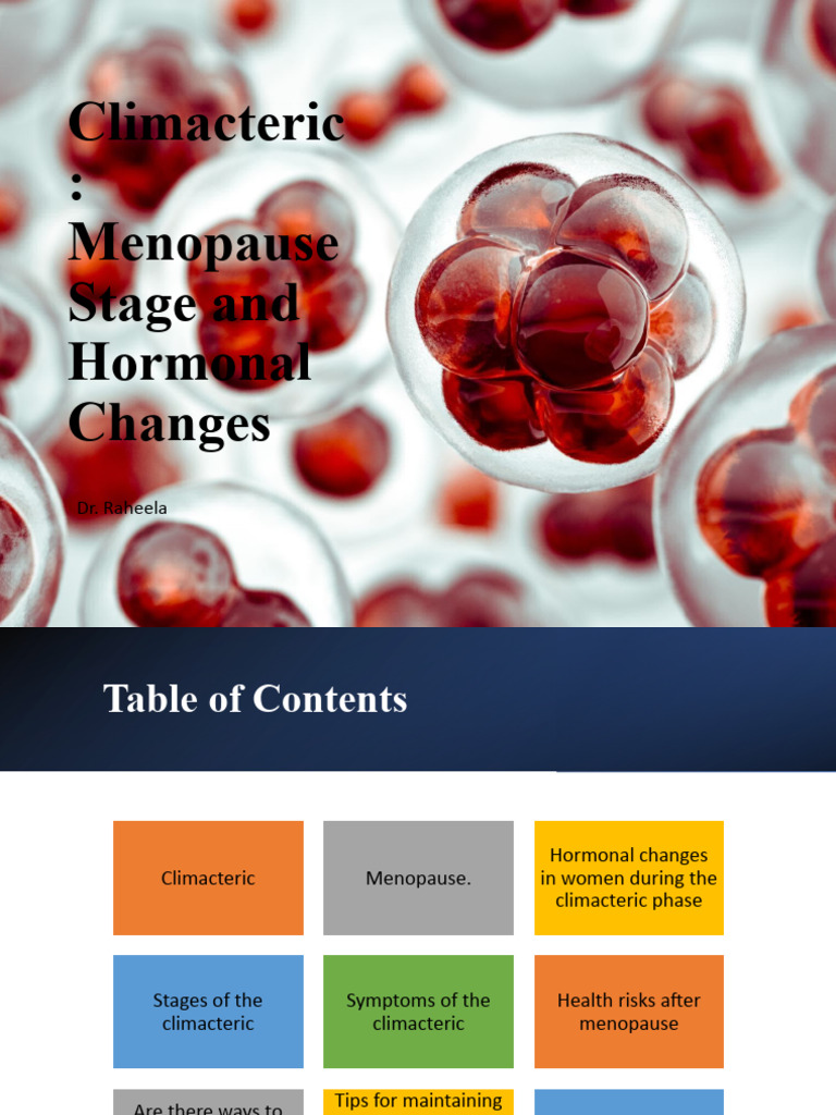 Understanding Climacteric and Menopause | PDF | Menopause | Menstrual Cycle