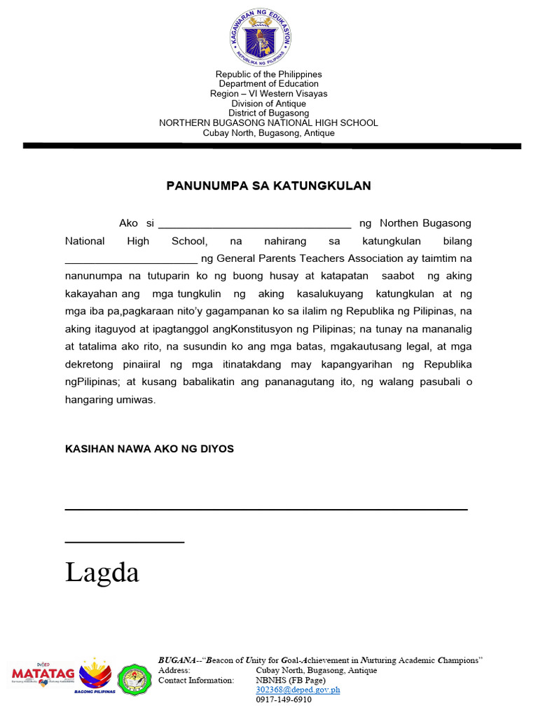 panunumpa | PDF