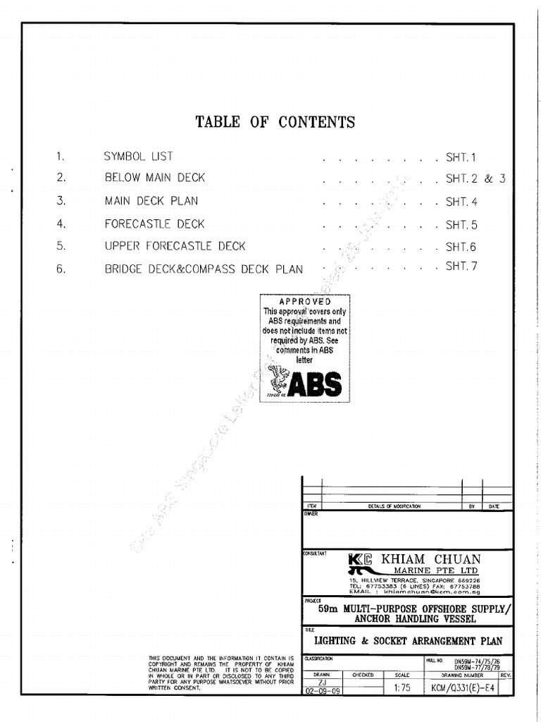 Lighting & Socket Arrangement Plan - A3 | PDF | Vehicle Parts | Components