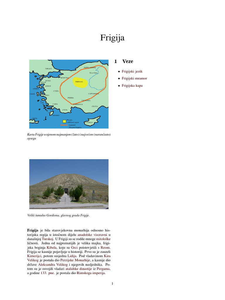 Frigija | PDF