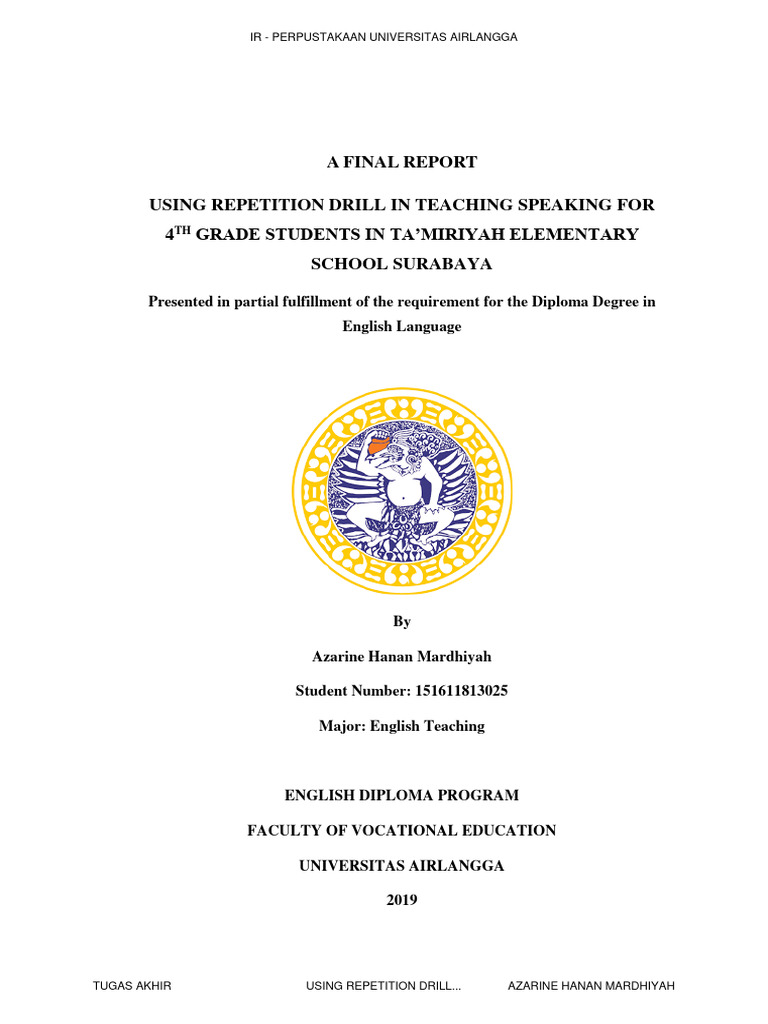 Using Repetition Drill | PDF | Cognitive Science | Learning