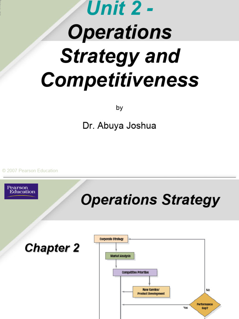 02-Operations Strategy | PDF