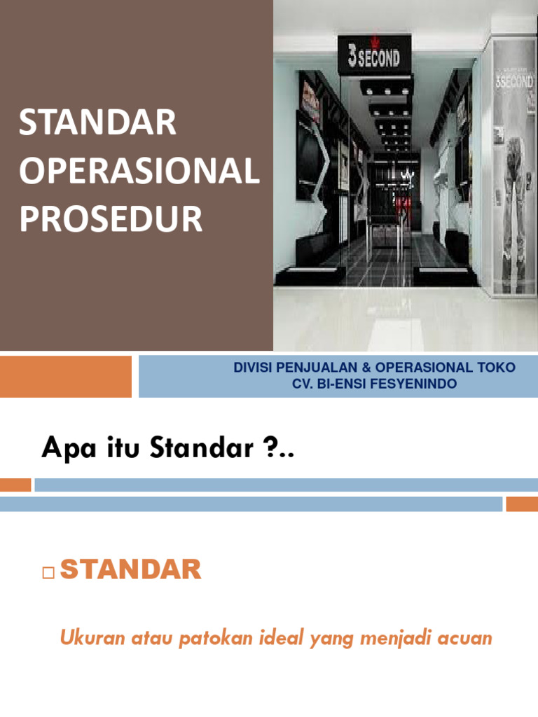 02b. Store SOP | PDF