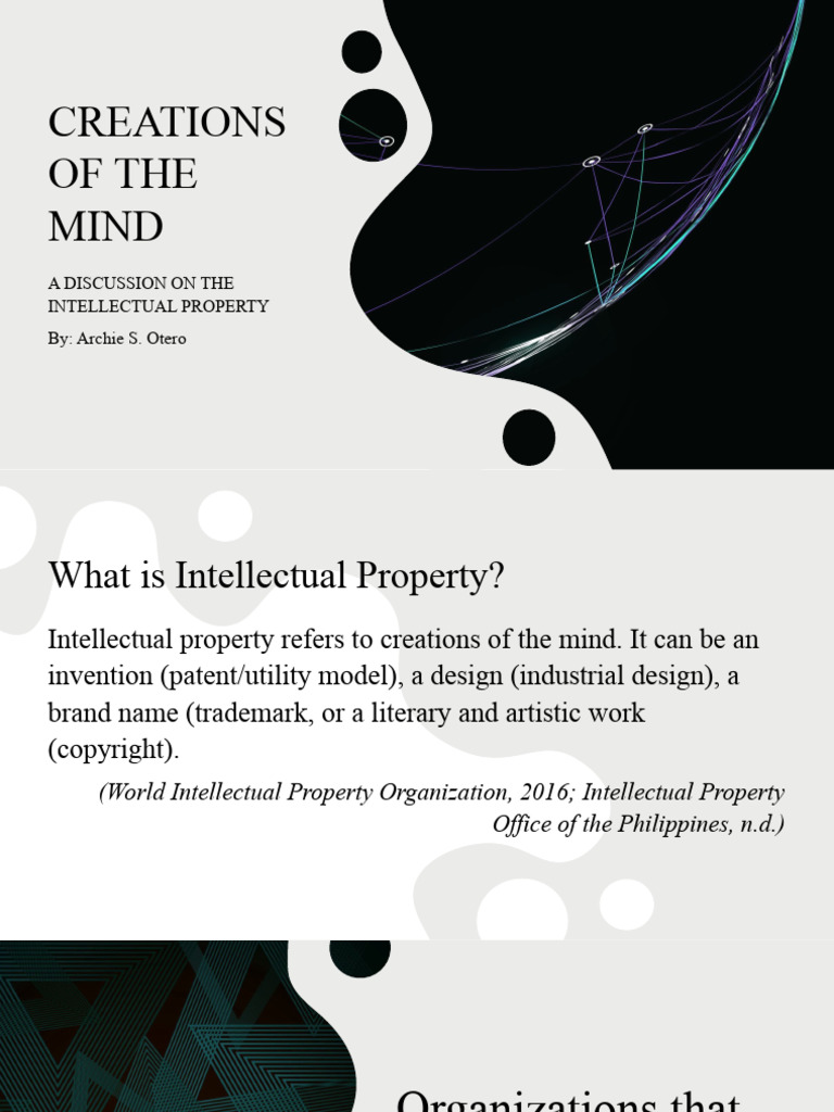 Intellectual Property | PDF | Intellectual Property | World ...