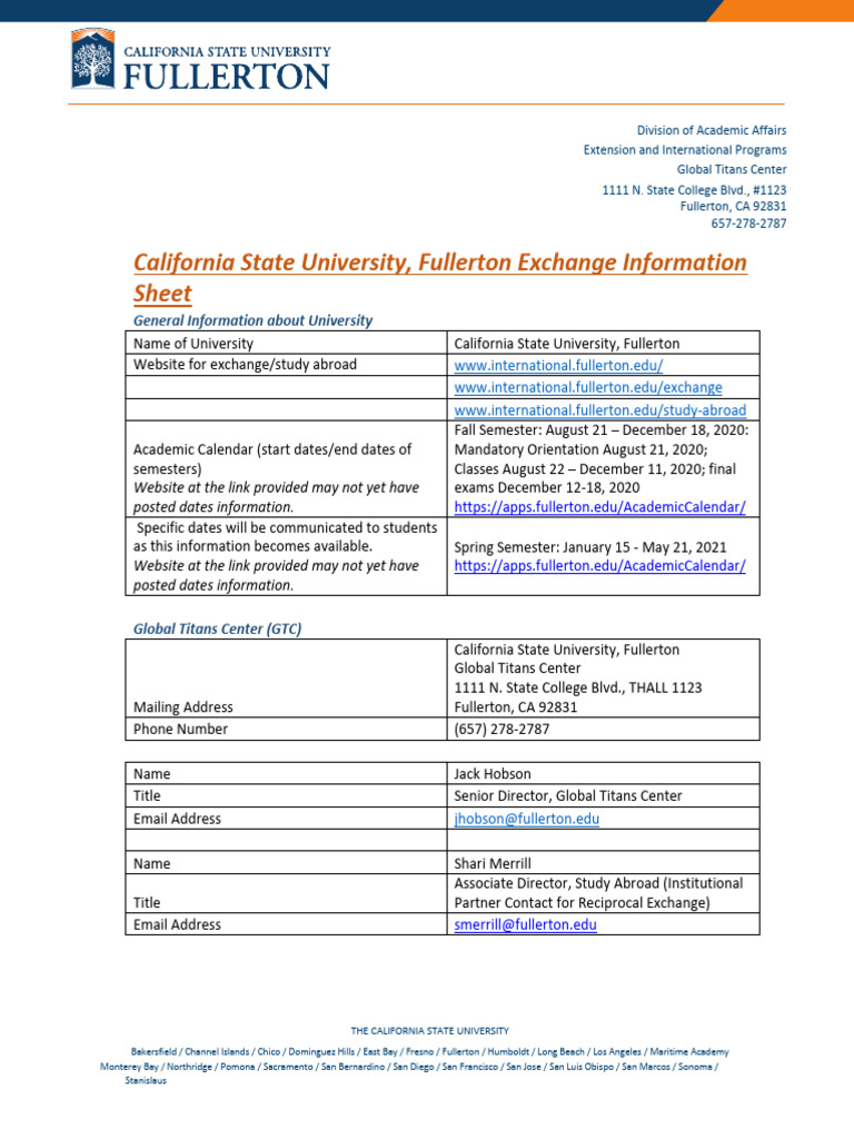 2020-2021 CSUF Fact Sheet | PDF