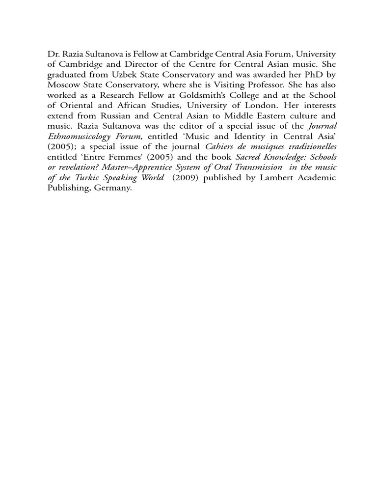 From Shamanism To Sufism Women, Islam and Culture in Central Asia by ...