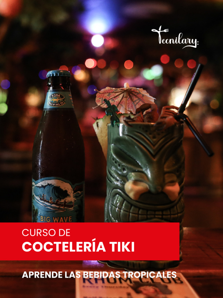 Brochure Coctelería Tiki | PDF