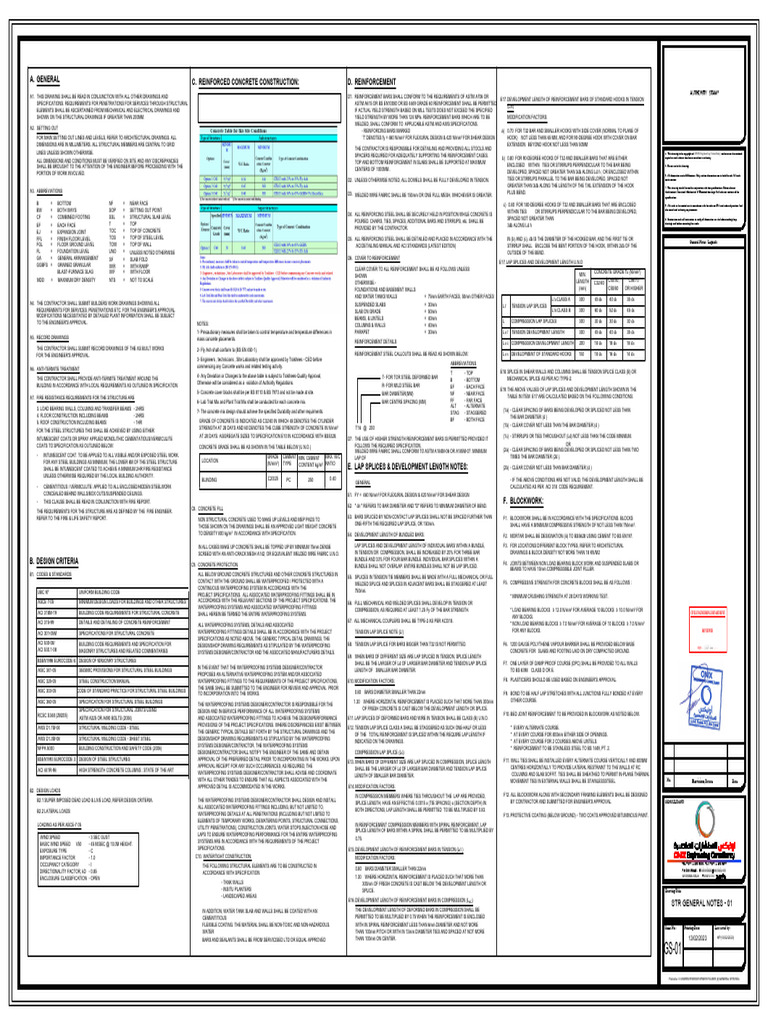 STR Final 02112319473547375 | PDF | Concrete | Structural Engineering