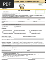 Psal Loan Application Form | PDF | Loans | Financial Services