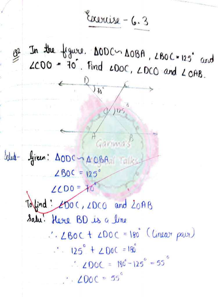 CH 6 Part 2 Triangles | PDF
