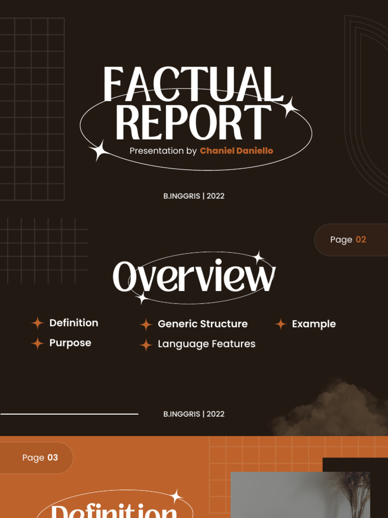 Factual Report Text Presentation Chaniel | PDF